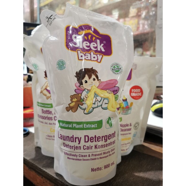 Jual Sleek Laundry Detergent 900ml | Shopee Indonesia