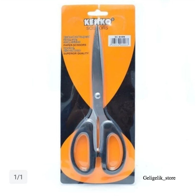 Jual Gunting Kenko 838 / Gunting Stainless Steel (1 PCS) | Shopee Indonesia