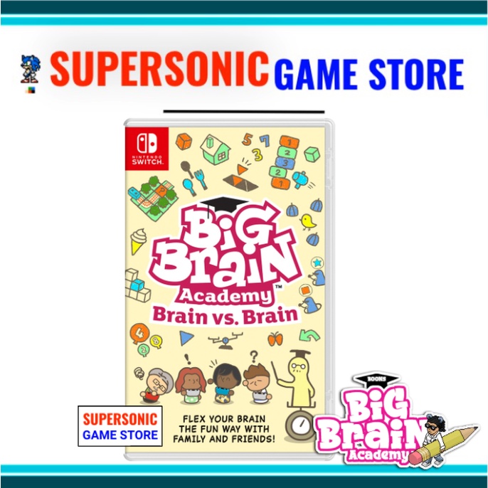 Jual Switch Big Brain Academy Brain vs. Brain | Shopee Indonesia