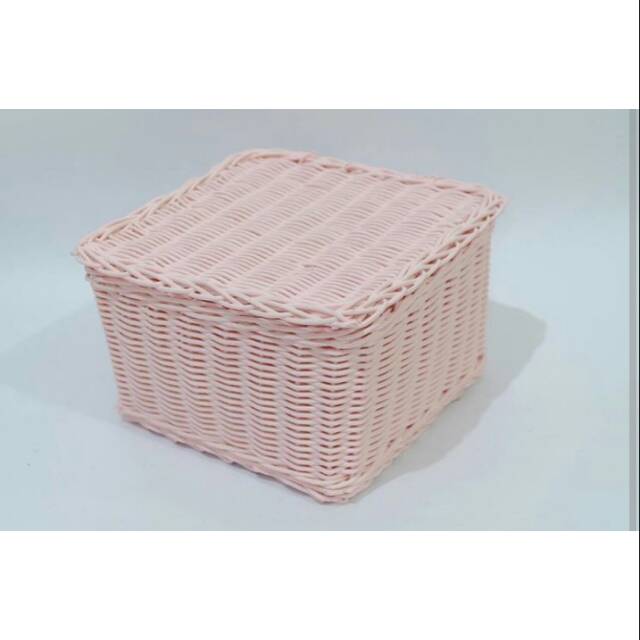 Jual Box Rotan Kotak Tutup 22 - Aksesoris Rotan Kotak - Souvenir Rotan ...