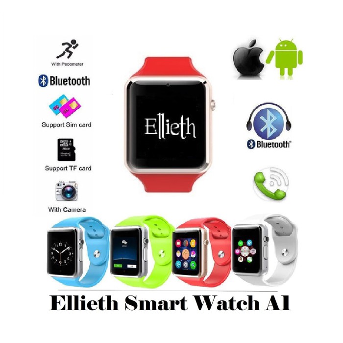 Jual SMART WATCH A1 JAM TANGAN SMART WATCH A1 BLUETOOTH | Shopee Indonesia