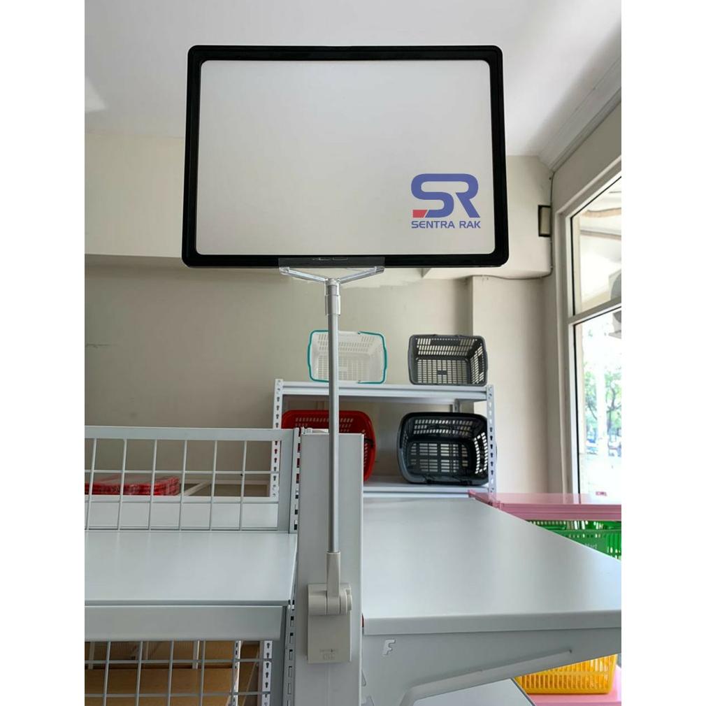 Jual Pop Up Frame Promo A4 + Stand Magnet + Tiang P30 Cm - Stand ...