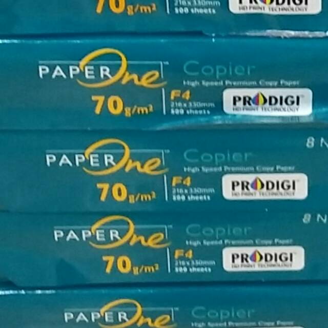 Jual Kertas HVS F4 70 gr gram gsm Paper One Paperone | Shopee Indonesia