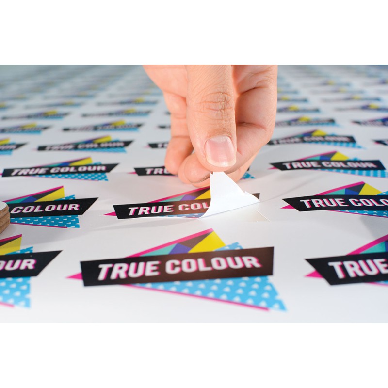 Jual Cetak Stiker Vinyl Susu Glossy / Custom Sticker Waterproof TAHAN ...