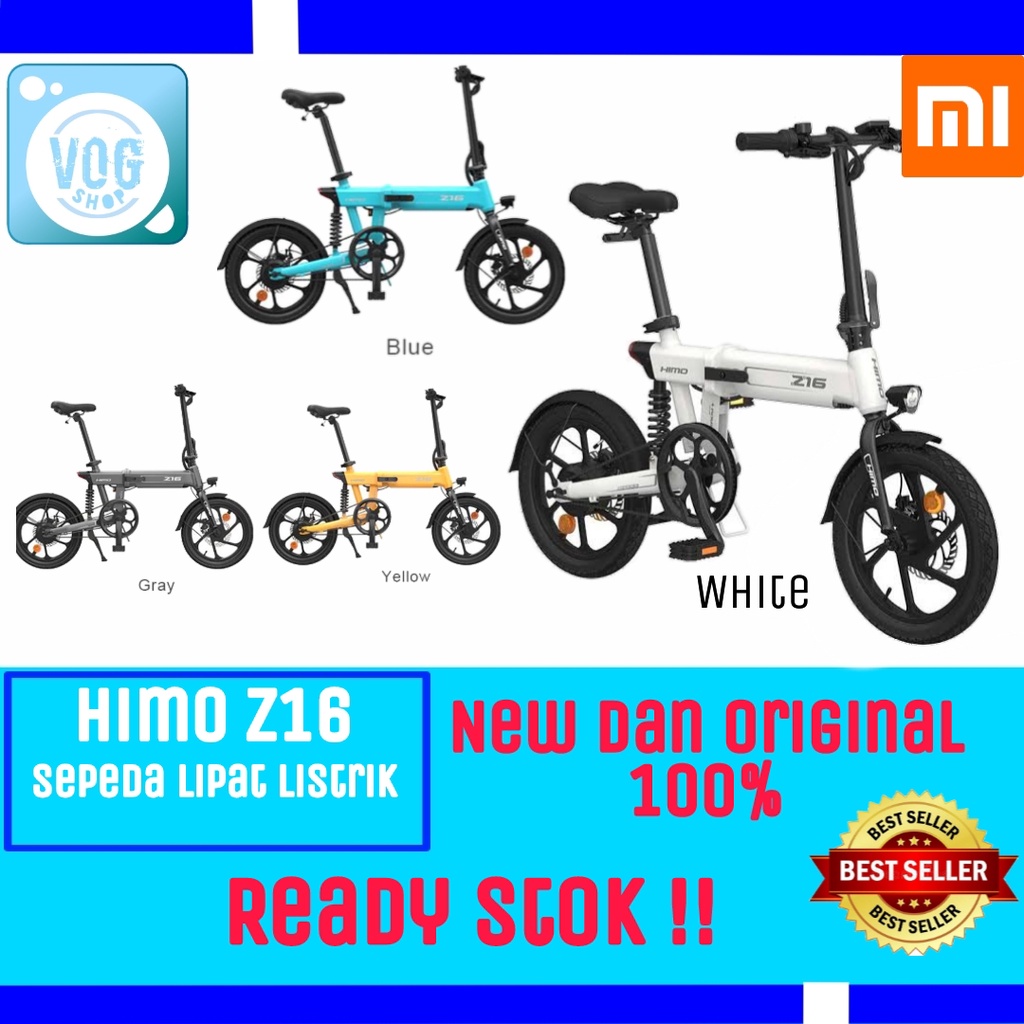 Jual Xiaomi Himo Z16 - Sepeda Listrik Himo Z16 - Himo Z16 | Shopee Indonesia