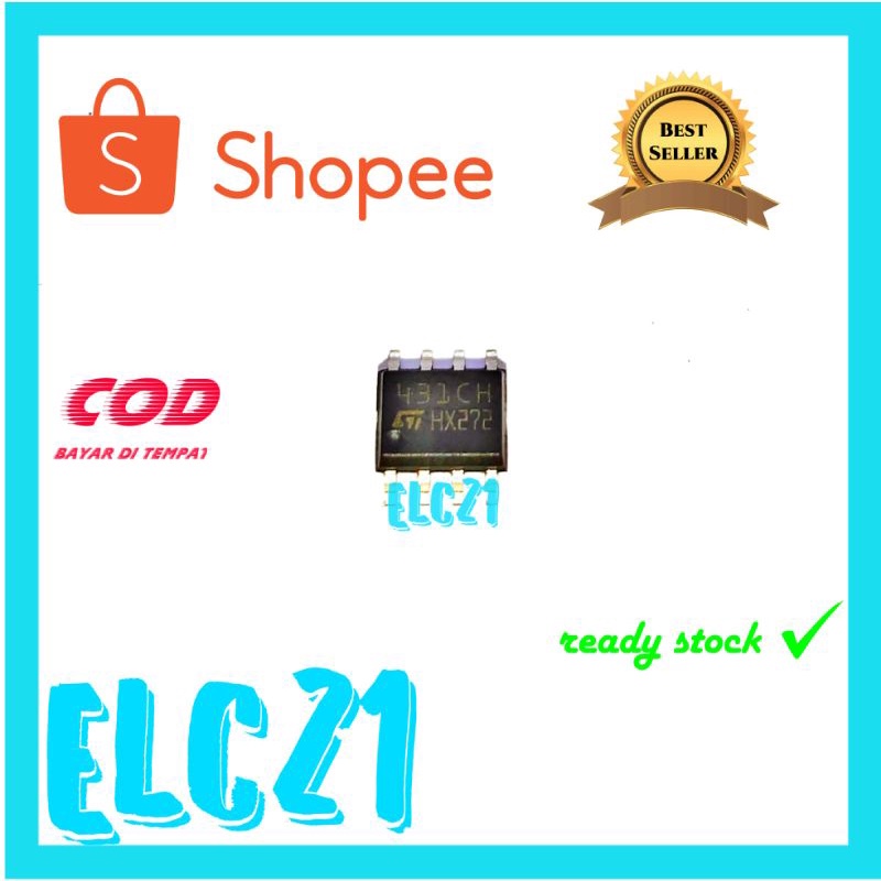 Jual IC TL431 SMD 8 PIN IC 431 SMD 8 PIN | Shopee Indonesia