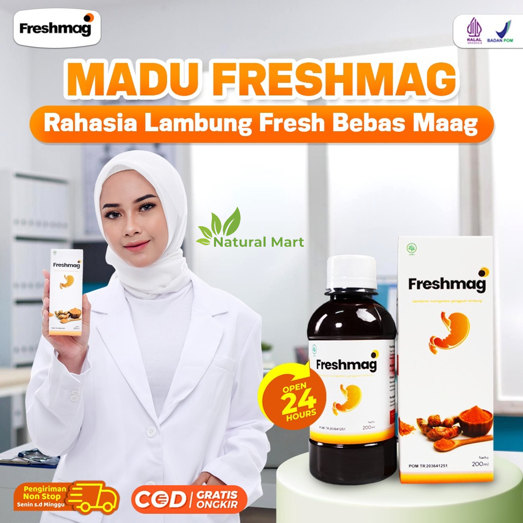 Jual Original Freshmag - Madu Herbal Freshmaag Fresh Maag Presmag Atasi ...