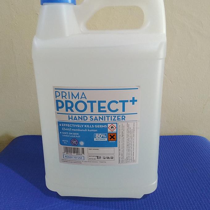 Jual Hand Sanitizer Prima Protect+ 5 liter | Shopee Indonesia