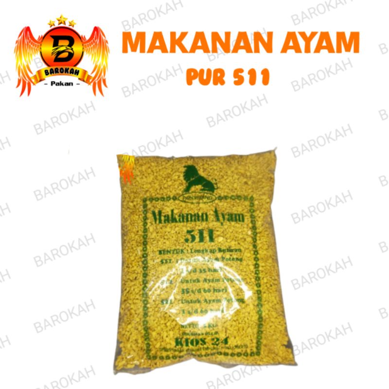 Jual PUR 511 UNTUK AYAM POTONG/PEDAGING REPACK 1KG | Shopee Indonesia