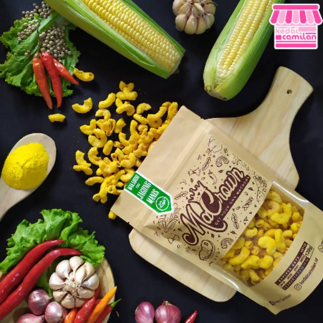 Jual Makaroni MaCrown Rasa Jagung Manis 120gr | Shopee Indonesia