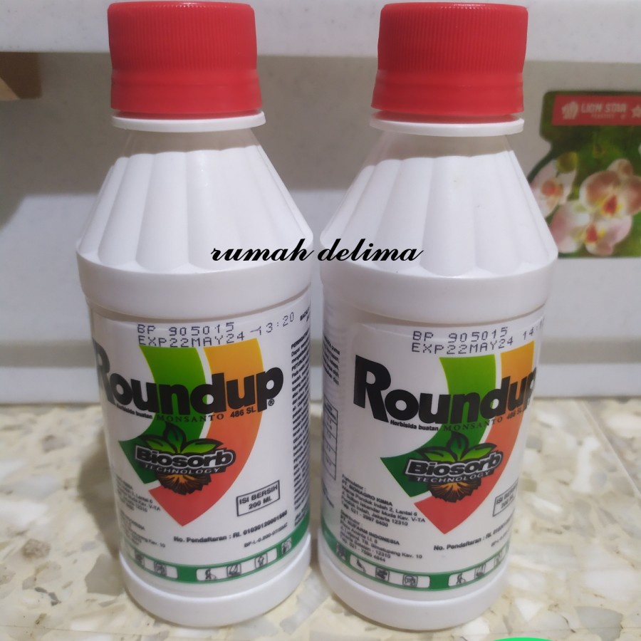 Jual Roundup 486 SL herbisida (pembasmi rumput / gulma) | Shopee Indonesia