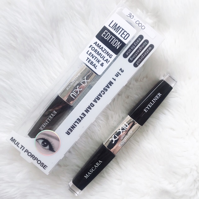 Jual Mascara + eyeliner XIXIU | Shopee Indonesia