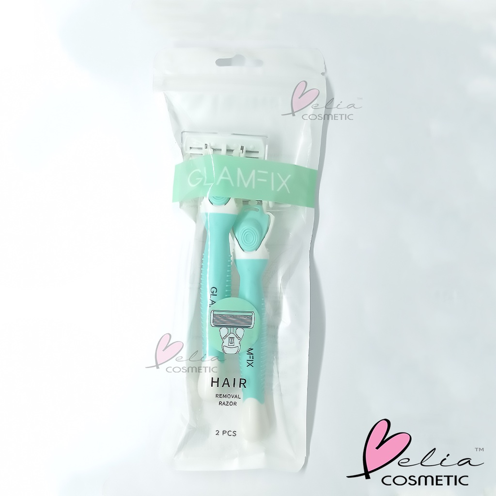 Jual BELIA Glam Fix Hair Removal Razor | Free Refill Kepala Pisau Cukur ...