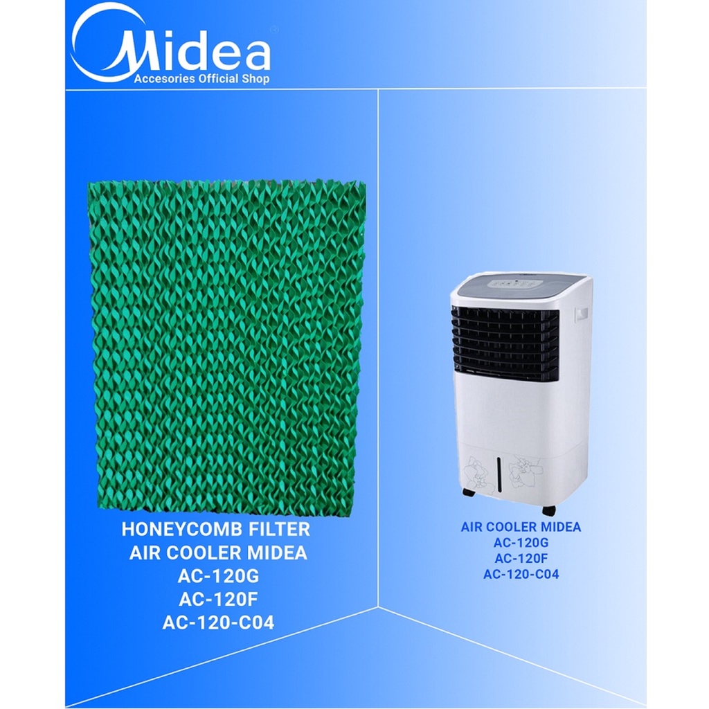 Jual HONEYCOMB FILTER AIR COOLER MIDEA AC120-G , AC120-F , AC120-C04 ...