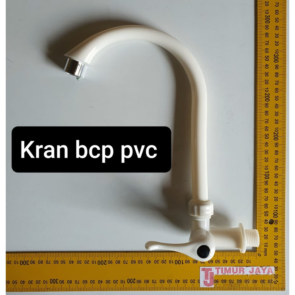 Jual KRAN ANGSA 1/2" PVC KRAN BCP SINK DAPUR 1/2 INCH KERAN AIR ...