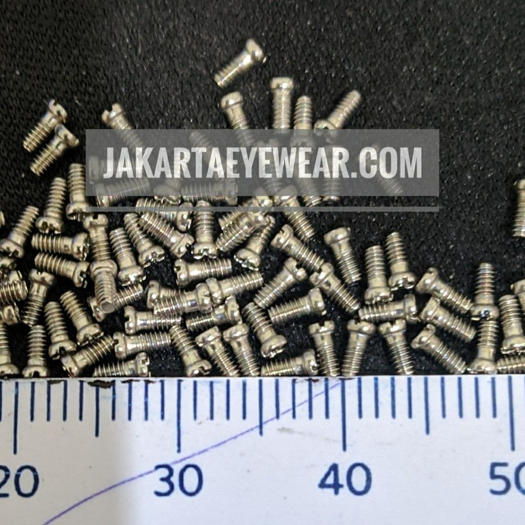 Jual Baut engsel kacamata Baut Tangkai gagang kacamata ukuran Normal ...