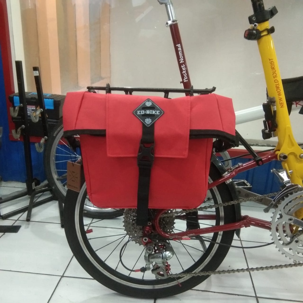 Jual Tas Sepeda / Tas Touring Sepeda / Pannier Bag | Shopee Indonesia