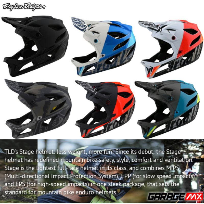 Jual HELM TLD STAGE . HELM MTB TLD . HELM DOWNHILL TLD . TLD STAGE ...
