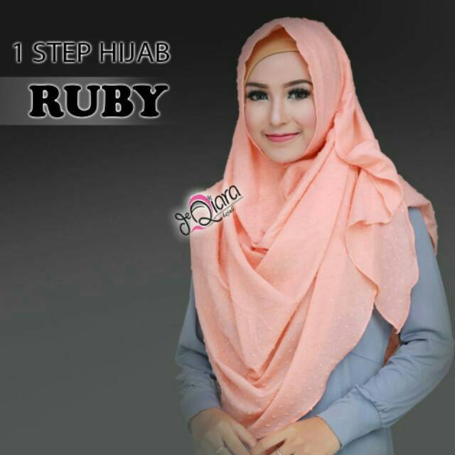 Jual JILBAB INSTANT ONE STEP HIJAB RUBY | Shopee Indonesia
