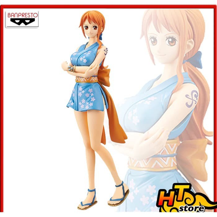 Jual Nami Wano One Piece Action Figure DXF The Grandline Lady | Shopee ...