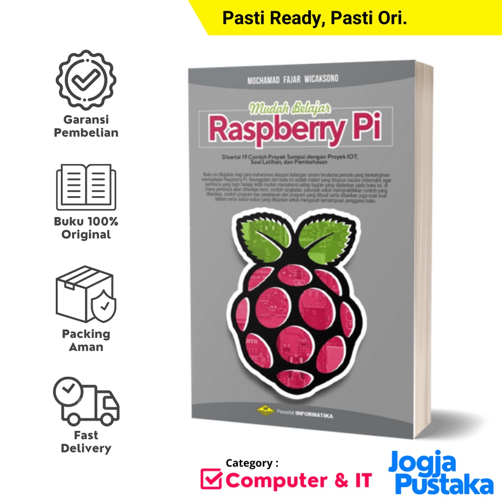 Jual Buku Mudah Belajar Raspberry Pi | Shopee Indonesia