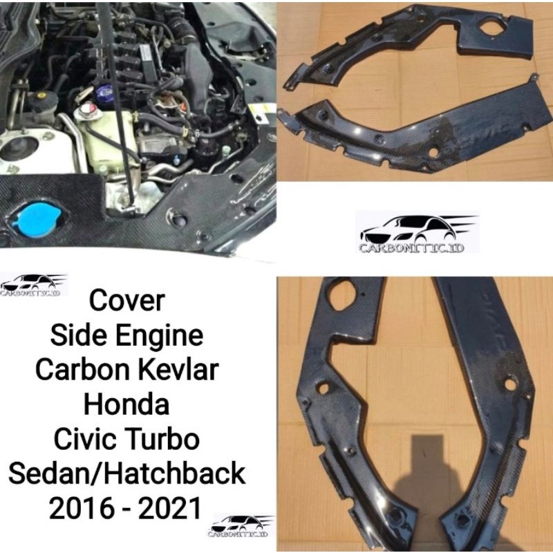 Jual Cover Side Engine Honda Civic Turbo Sedan/Hatchback 2016 - 2021 ...