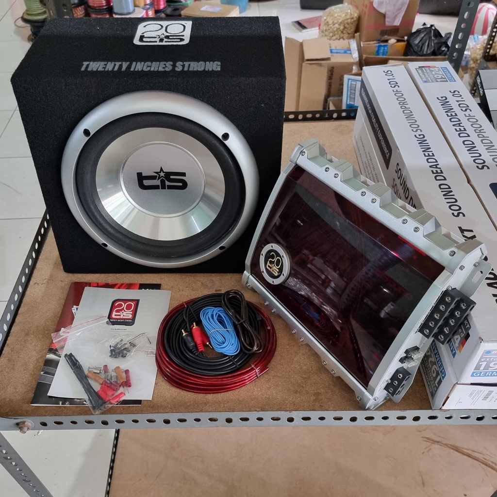 Jual TIS Audio Paket Audio Amplifier 5-Channel Subwoofer Instalasi Set ...