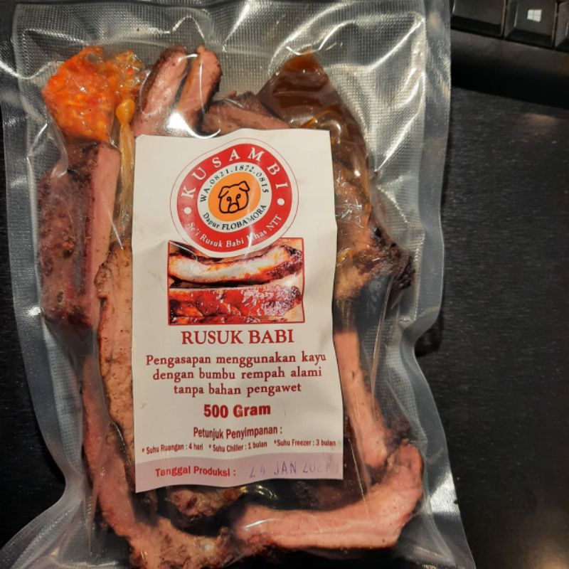 Jual Sei Iga Babi Asap KUSAMBI khas NTT | Shopee Indonesia