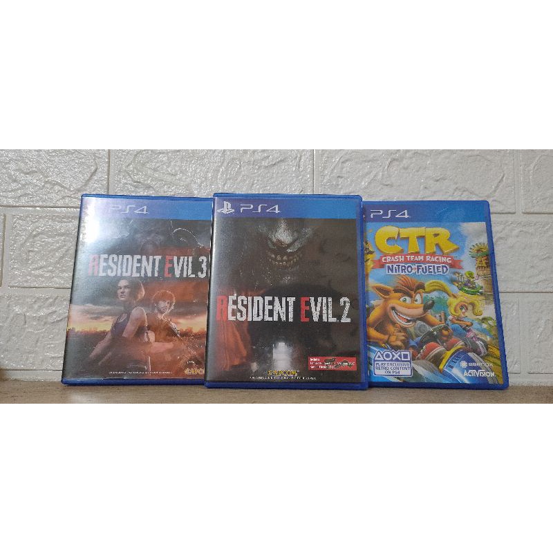 Jual BD Resident Evil 2, Resident Evil 3, CTR ) | Shopee Indonesia