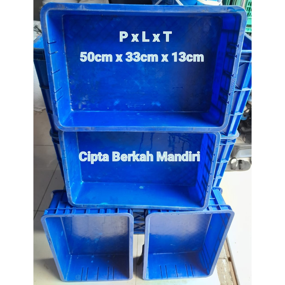 Jual Bak Kotak / Box Plastik Bekas Kualitas Baru Ukuran ...