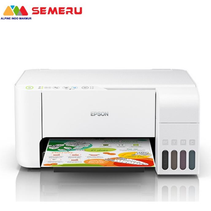 Jual ```````] EPSON EcoTank L3156 Wi-Fi Multifunction InkTank Printer | Shopee Indonesia