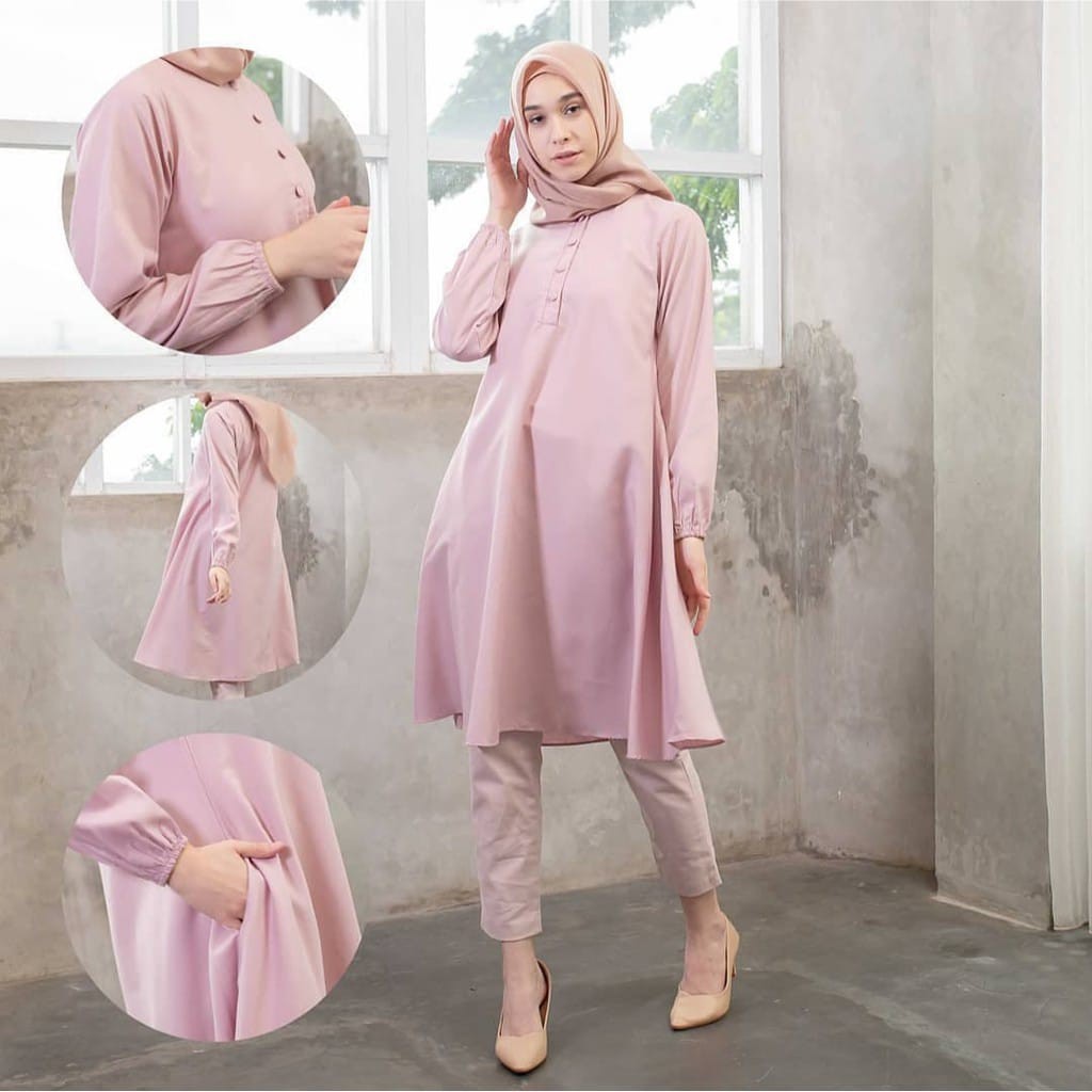 Jual Baju Beken Tunik Remaja Terbaru | Tunik Modern 2021 | Tunik Daily ...