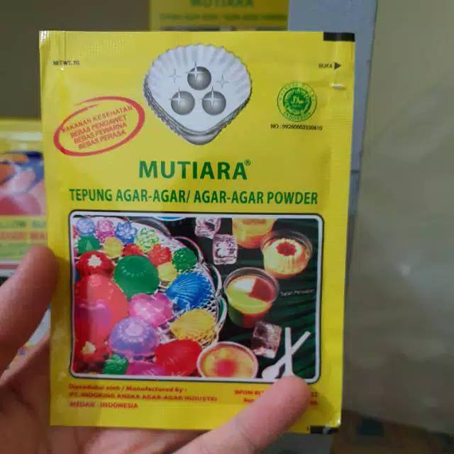 Jual AGAR AGAR MUTIARA PUTIH / BENING / TEPUNG AGAR AGAR | Shopee Indonesia