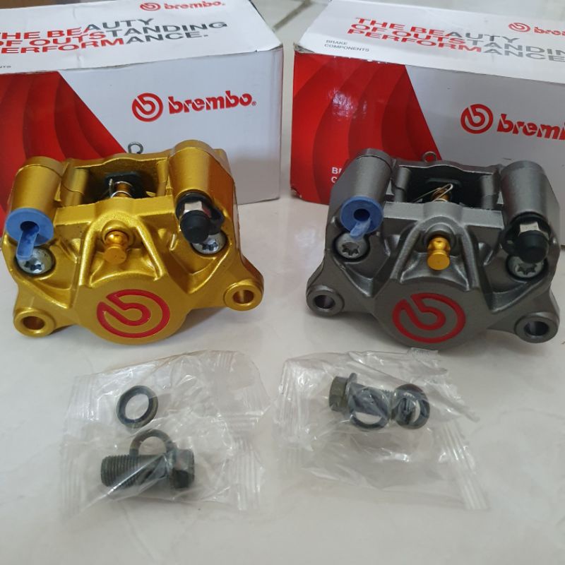 Jual KALIPER 2 PISTON 2P BIG LOGO THAILAND ORIGINAL IMPORT THAILAND UNIVERSAL SEMUA JENIS MOTOR ...