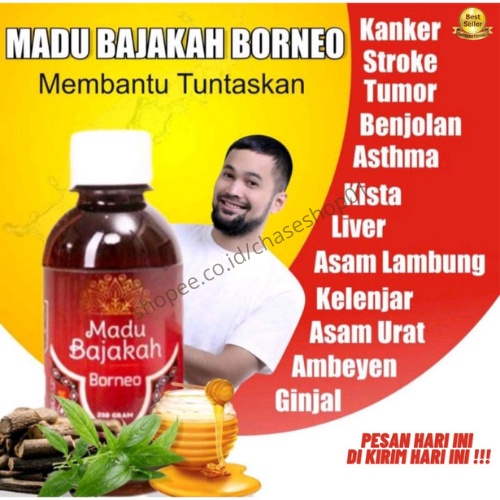Jual Madu BAJAKAH BORNEO 100% Original Bergaransi - Madu Alami Bantu ...