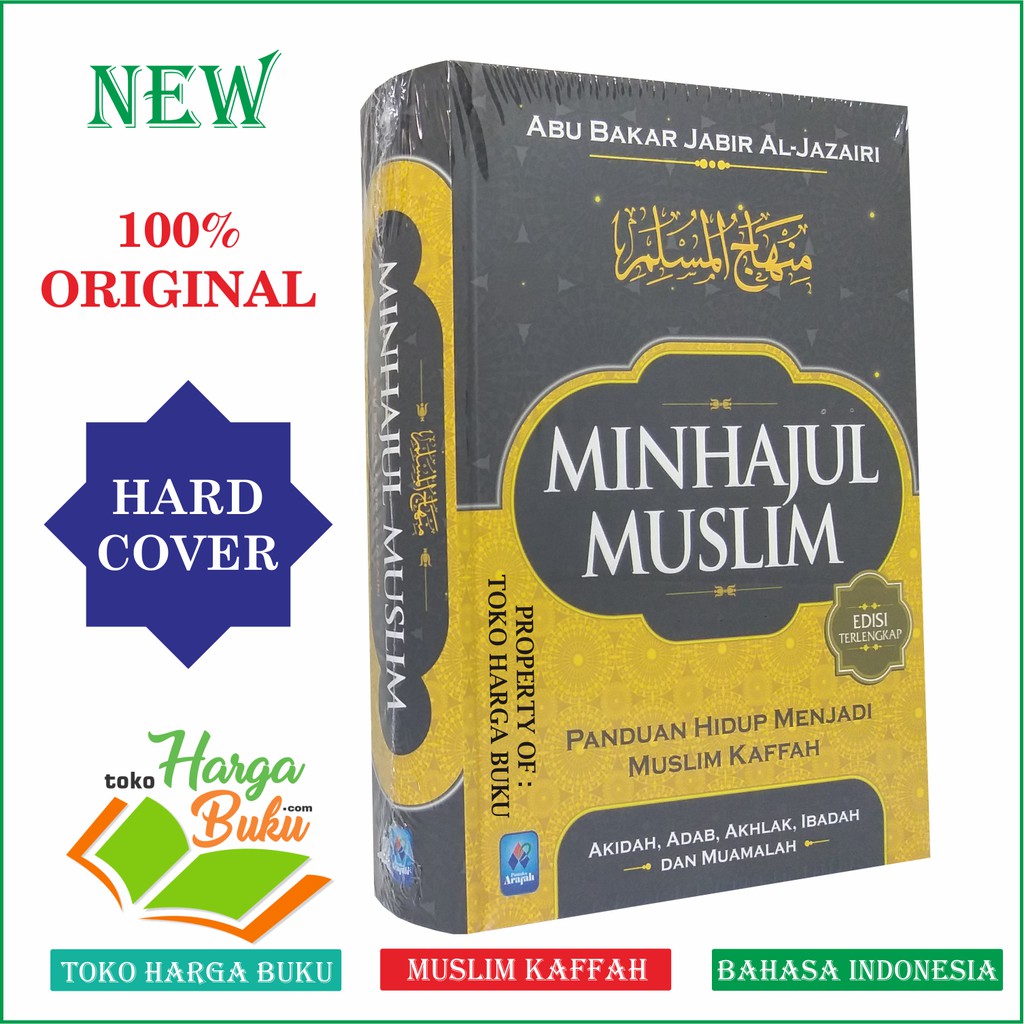 Jual Minhajul Muslim EDISI LENGKAP Panduan Hidup Menjadi Muslim Kaffah ...