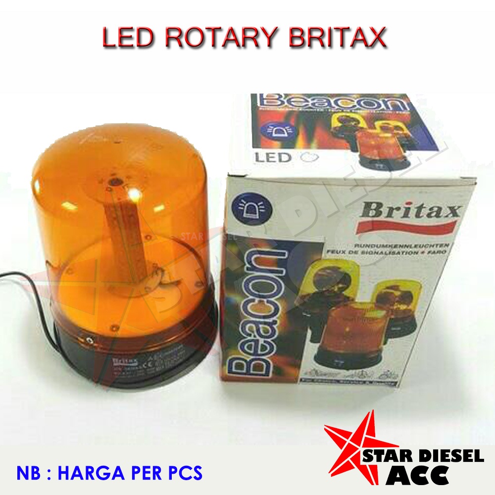 Jual LAMPU ROATRY LED SUPER TERANG MEREK BRITAX HARGA TERMURAH 12V 24V ...