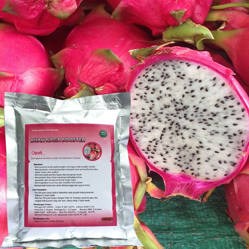 Jual Pupuk Organik Booster Buah Naga Perangsang Buah Serbuk Terbaik Ampuh Agar Cepat Berbuah ...