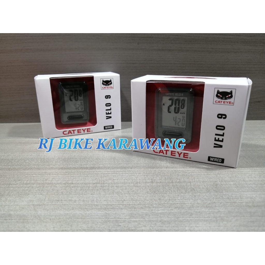 Jual SPEEDOMETER VELO 9 CC-VL820 BLACK CAT EYE SUPER PROMO SUPER MURAH ...