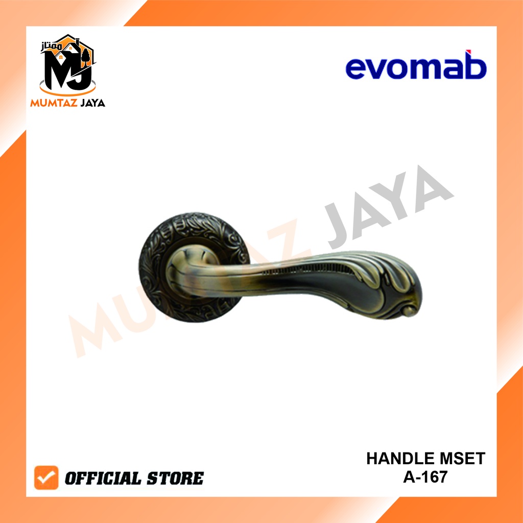 Jual Handle Pintu Set Kuningan Evomab A167 (MAB) | Shopee Indonesia