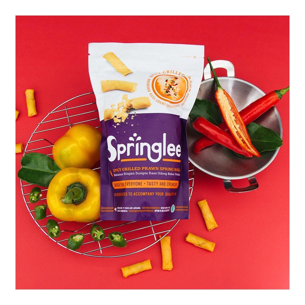 Jual Springlee Premium - Spicy Prawn Spring Roll - Sumpia Udang Bakar ...