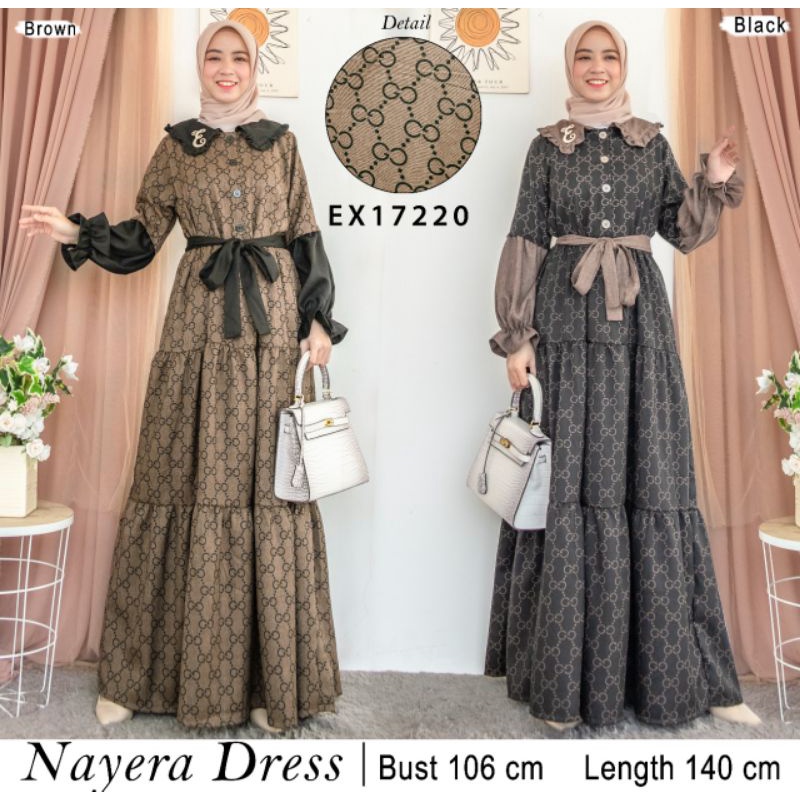 Jual Nayera Dress Original By EXTU Dress Viral Kekinian | Shopee Indonesia
