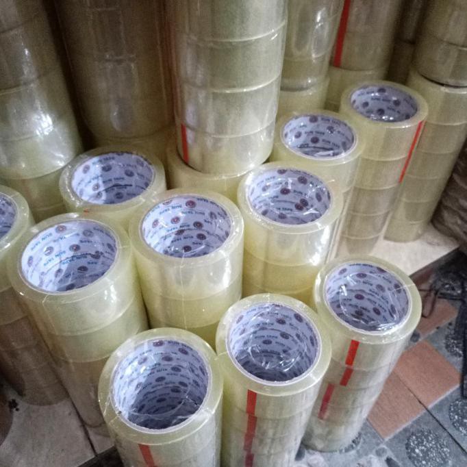 Jual Lakban Bening 2 Inci (1Dus ),Lakban Plastik Bening Pelekat ...