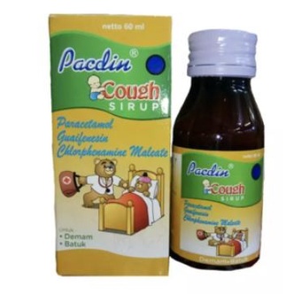 Jual PACDIN COUGH SIRUP / 60 ML / DEMAM DAN BATUK | Shopee Indonesia