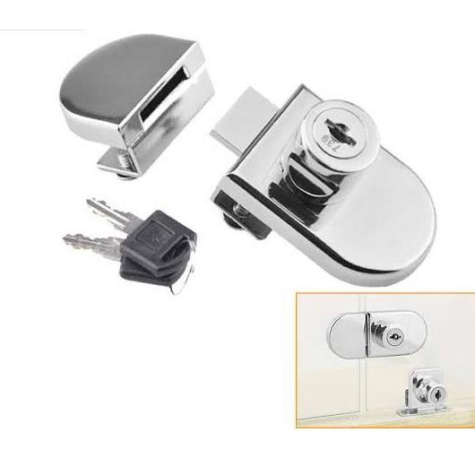 Jual Glass Cabinet Door Lock Kunci Pintu Kaca Ke Kaca Maks 8 MM Kunci ...