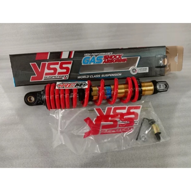 Jual SKOK SHOCK ABSORBER SHOCKBREKER BREKER YSS DTG EVO GOLD RED EMAS MERAH UK 330 MM VARIO 125 ...