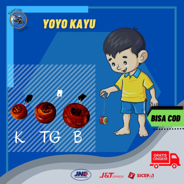 Jual Yoyo Kayu Jadul 90an Mainan Anak Murah | Shopee Indonesia