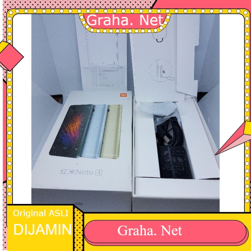 Jual KOTAK DUSBOX KARDUS BOX DUS ORI XIAOMI REDMI NOTE 4 MEDIATEK MTK ...