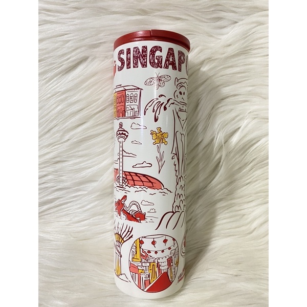 Jual Starbucks Tumbler Been There Series Singapore Merlion Red Cup 16 ...