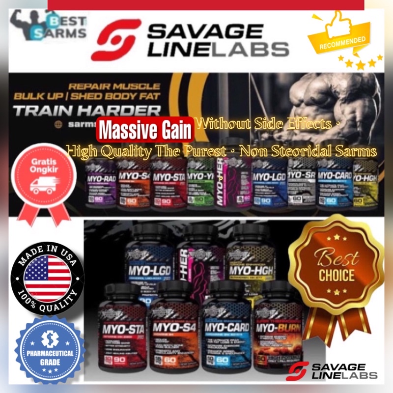Jual BEST SARMS SAVAGE LINE LABS - USA HARDCORE SERIES | Shopee Indonesia